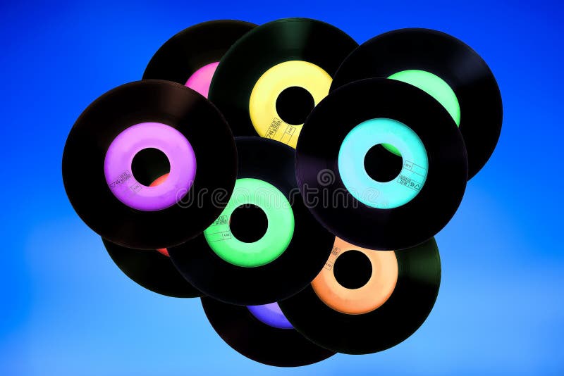 Vinyl records stock image. Image of record, seventies - 30028079