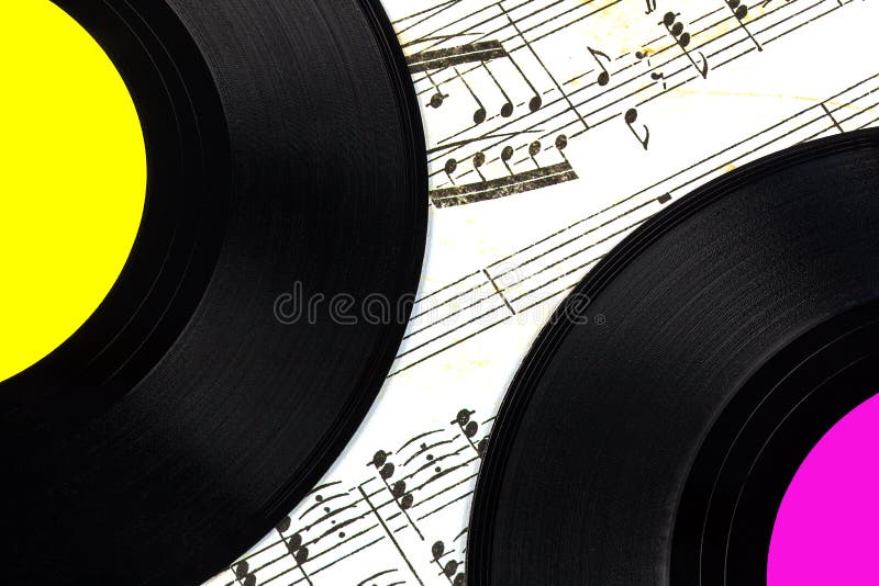 Vinyl records stock photo. Image of entertainment, shiny - 67343798