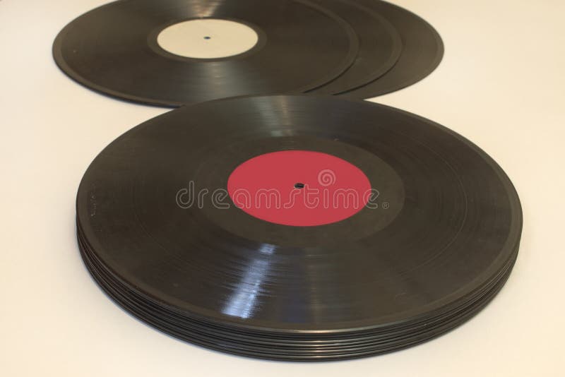Vinyl stack stock photo. Image of background, heap, black - 26853444