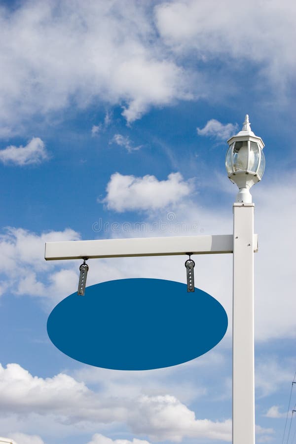 Vinyl Sign Post 2 (room for Your Text) Stock Image - Image of message ...