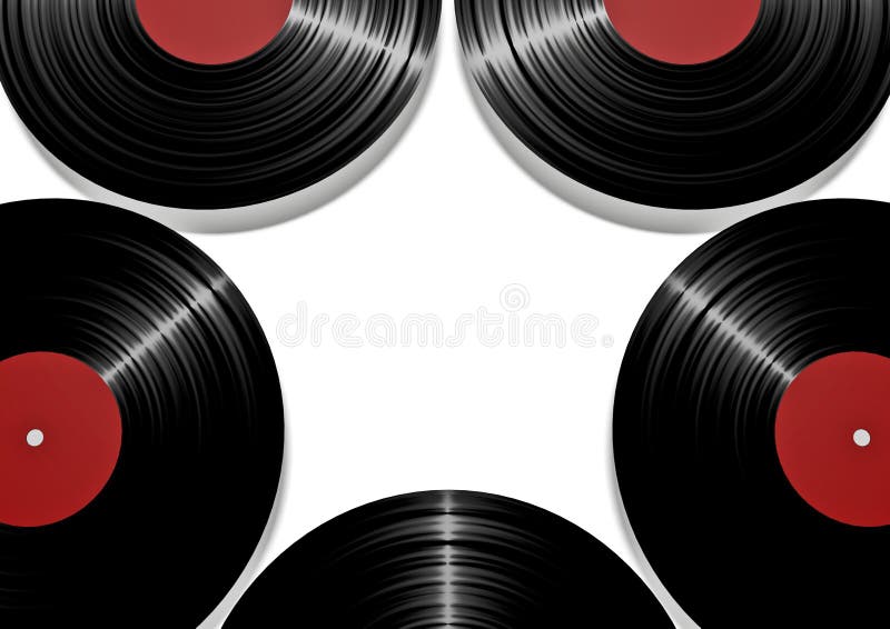 Vinyl star stock illustration. Illustration of deejay - 19593219