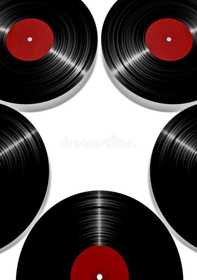 Vinyl star stock illustration. Illustration of audio - 19593220