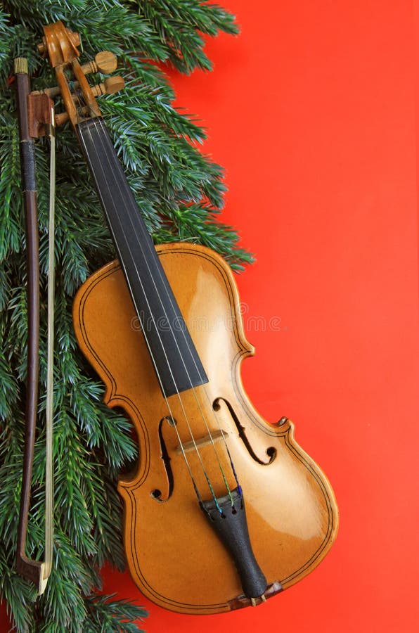 Violín rojo imagen de archivo. Imagen de baba, rojo, concierto - 28770807