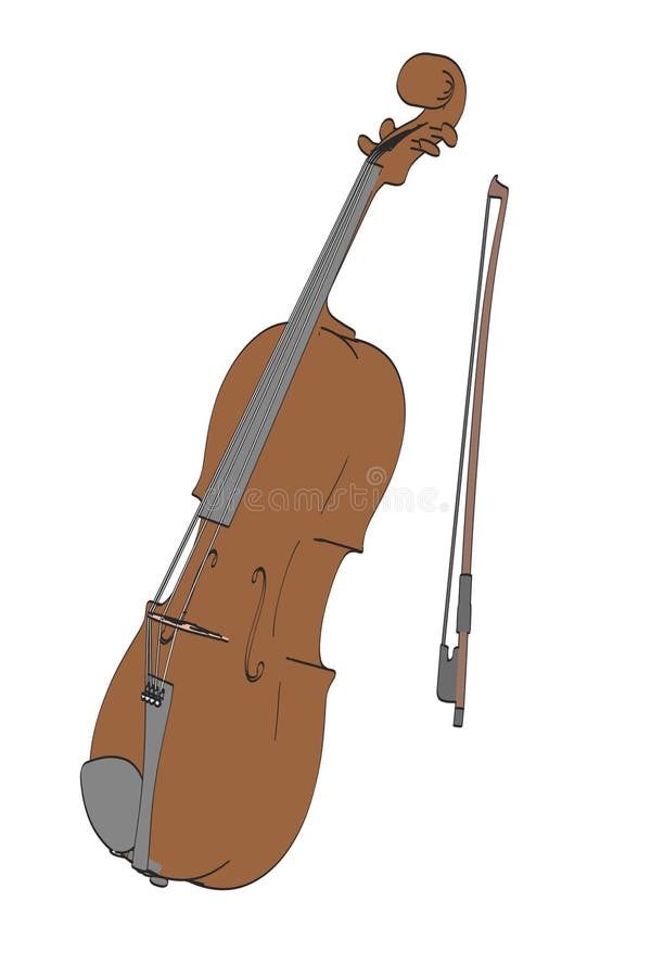 Cartoon Viola