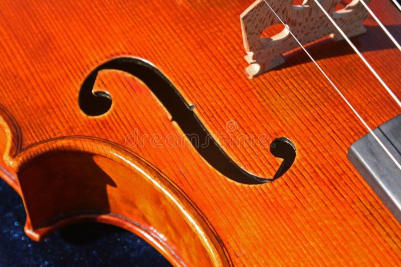 Viola f hole stock photo. Image of orange, violin, bridge - 16158584