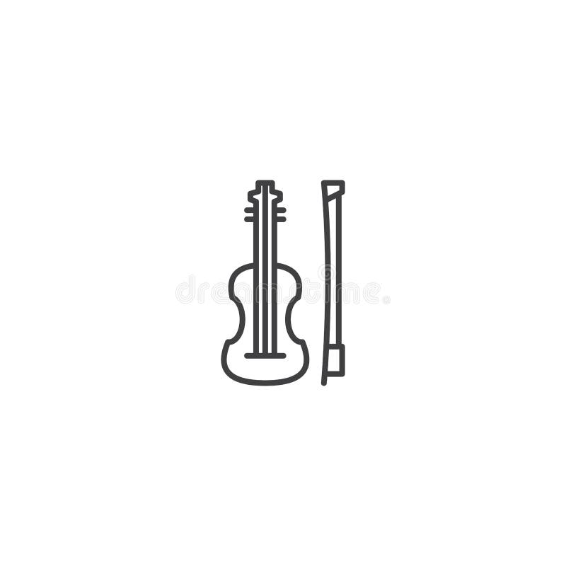 Viola Music Instrument Icon Vector Stock Vector - Illustration of ...