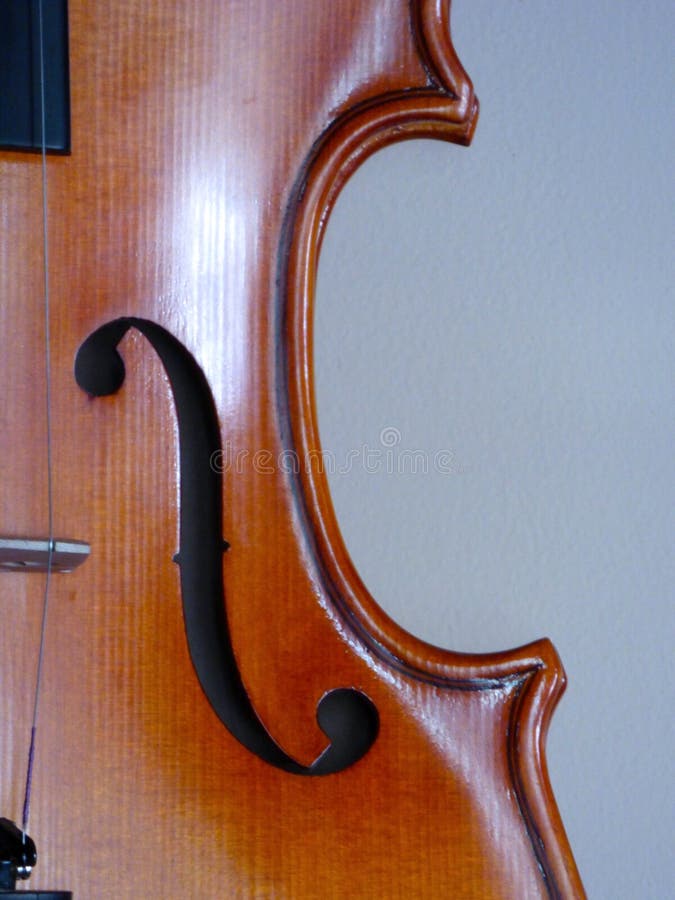 Viola scroll detail stock image. Image of scroll, sound - 207715737