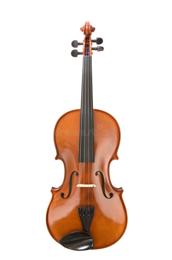 Viola or violin stock image. Image of concert, isolated - 6139583