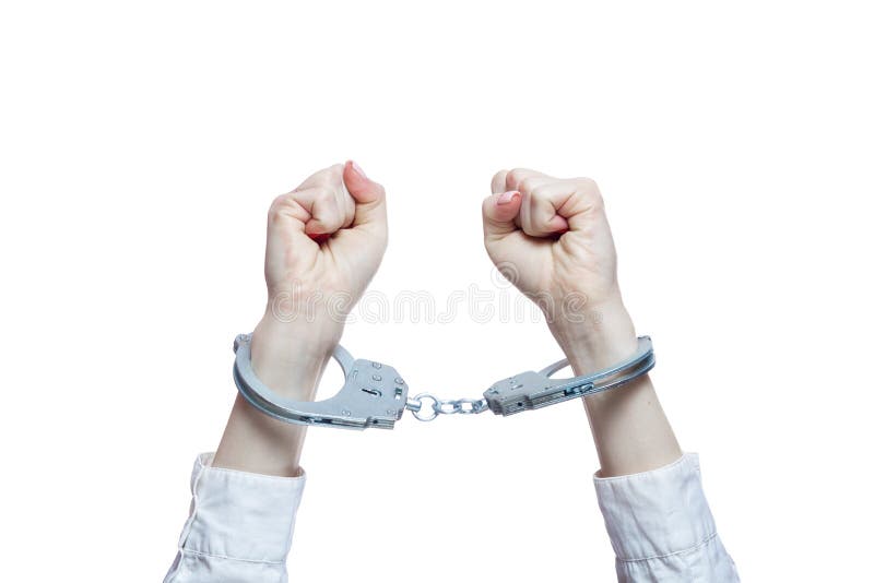 Violation of the Law, Restriction of Freedom, Handcuffed Hands. Jail ... Violation of the Law, Restriction of Freedom, Handcuffed Hands. Jail ...