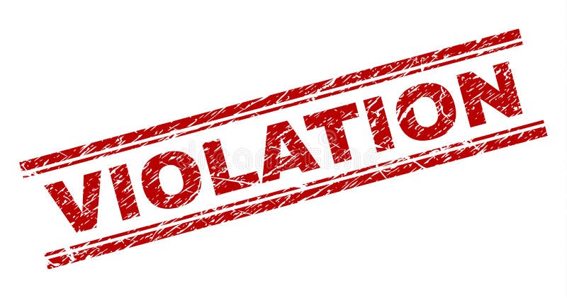 Violation Red Stock Illustrations – 1,151 Violation Red Stock ...