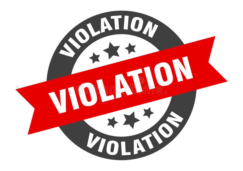 Violation Sticker Stock Illustrations – 578 Violation Sticker Stock ...