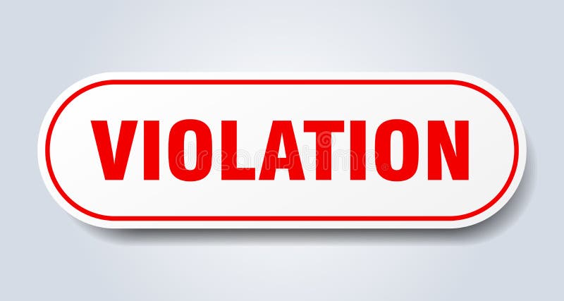 Violation Sticker Stock Illustrations – 578 Violation Sticker Stock ...