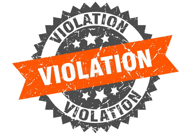 Grunge Violation Line Seal and Collage No UFO Abduction Icon Stock ...