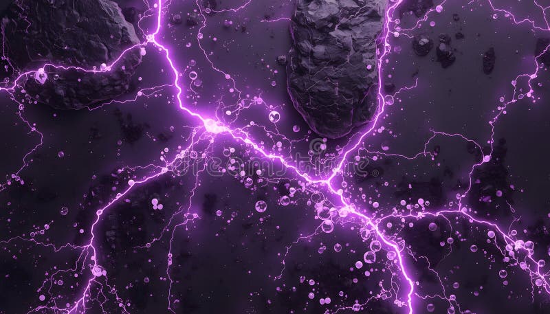 Purple Lightning Discharge Stock Illustrations – 2,749 Purple Lightning ...