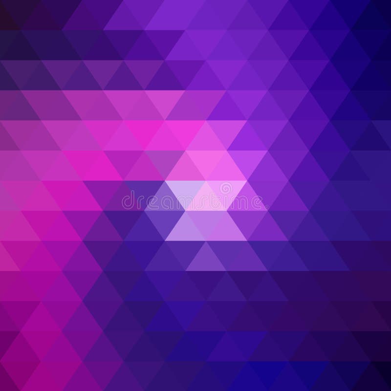 Violent and Purple Triangles Abstract Background. Eps 10 Stock Vector ...