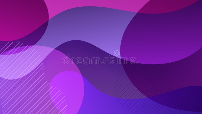 Violet Abstract Geometric Background Stock Vector - Illustration of ...