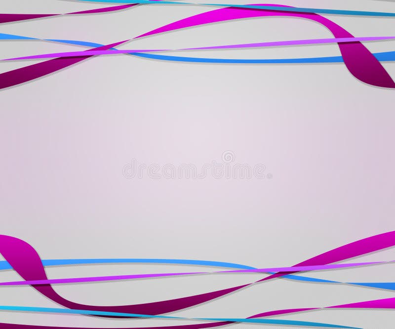 Violet Abstract Lines Background Stock Illustration - Illustration of ...