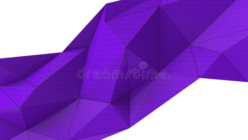 Violet Abstract Modern Crystal Background. Polygon, Line, Triangle ...