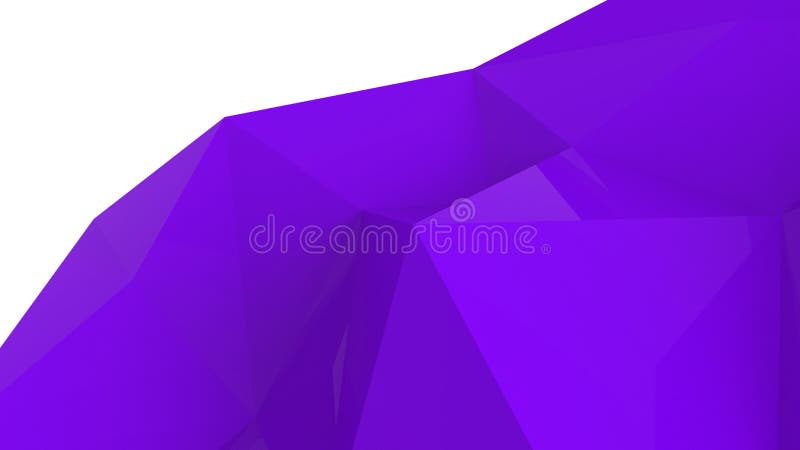 Violet Abstract Modern Crystal Background. Polygon, Line, Triangle ...