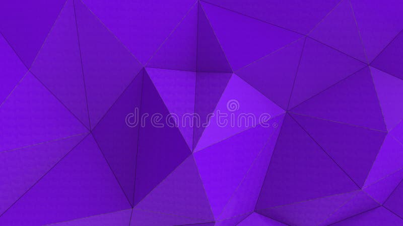 Violet Abstract Modern Crystal Background. Polygon, Line, Triangle ...