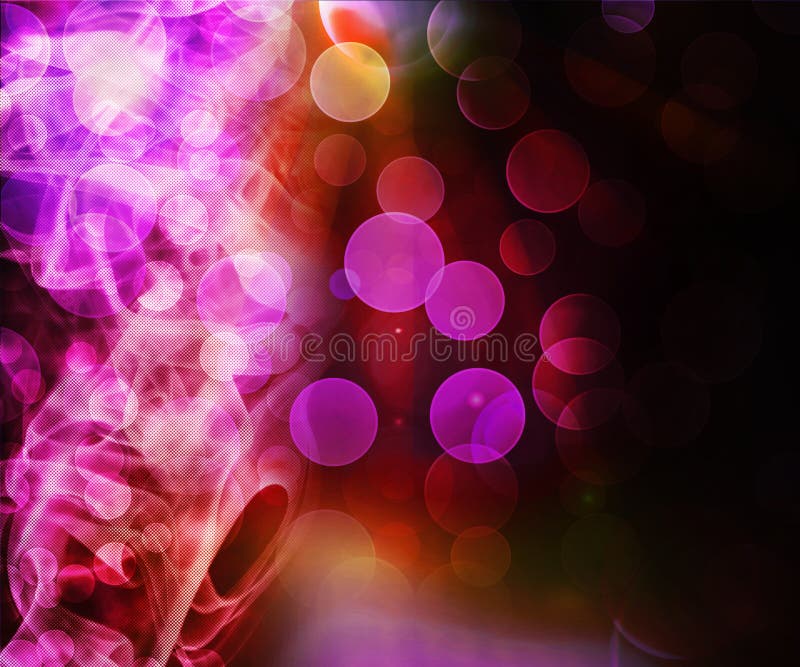 Violet Abstract Smoke Background Stock Illustration - Illustration of ...