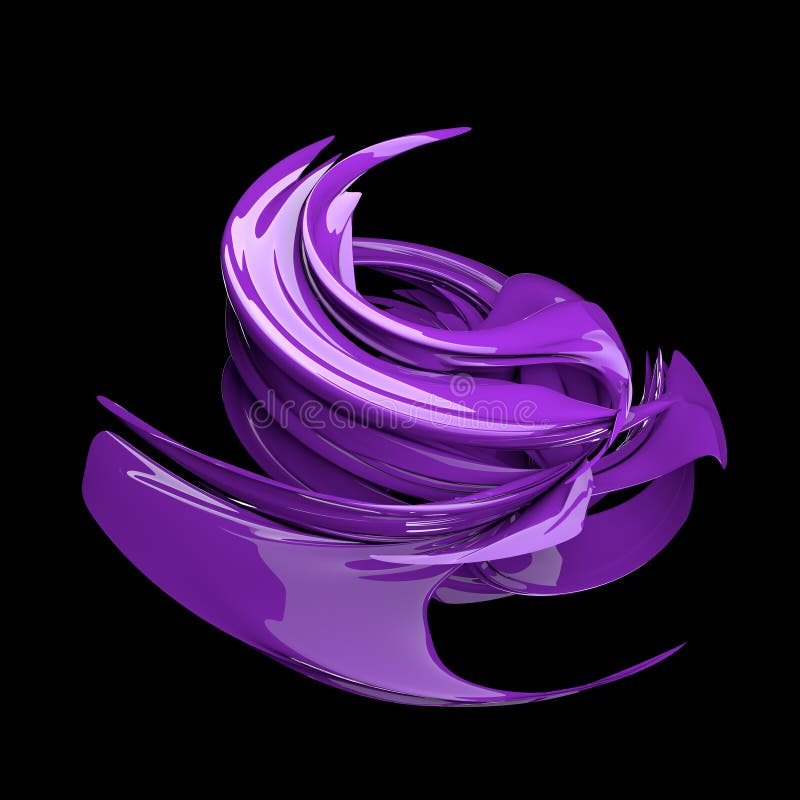 Violet abstract spiral. stock illustration. Illustration of texture ...