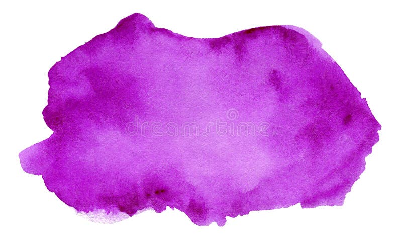 Violet Abstract Watercolor Canvas For Text Logo Hand Drawn Watercolor