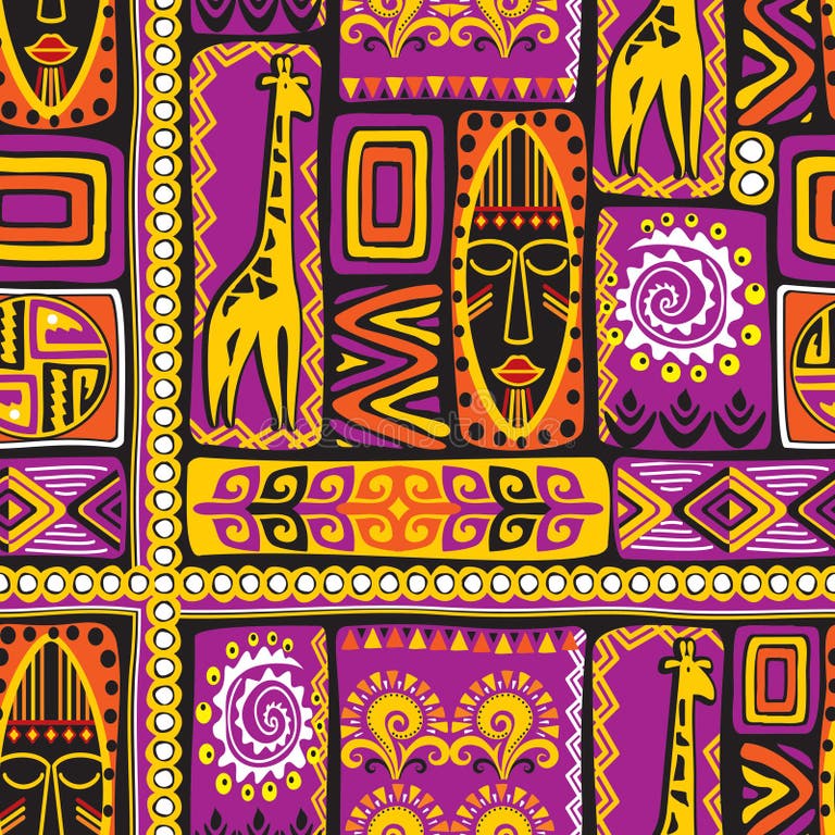 African Design Elements Stock Illustrations – 30,834 African Design ...