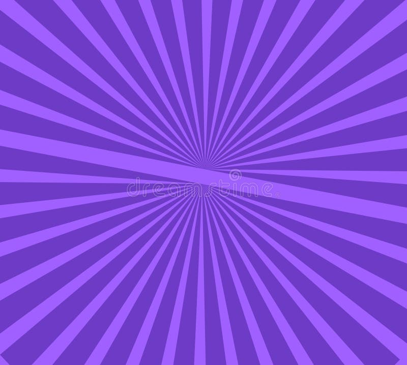 Violet Background of Diverging Rays in the Style of Popart for Print ...