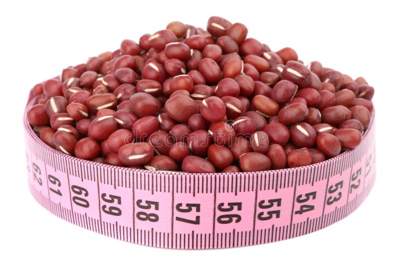 Violet bean and meter stock photo. Image of tool, nutrition - 29251104