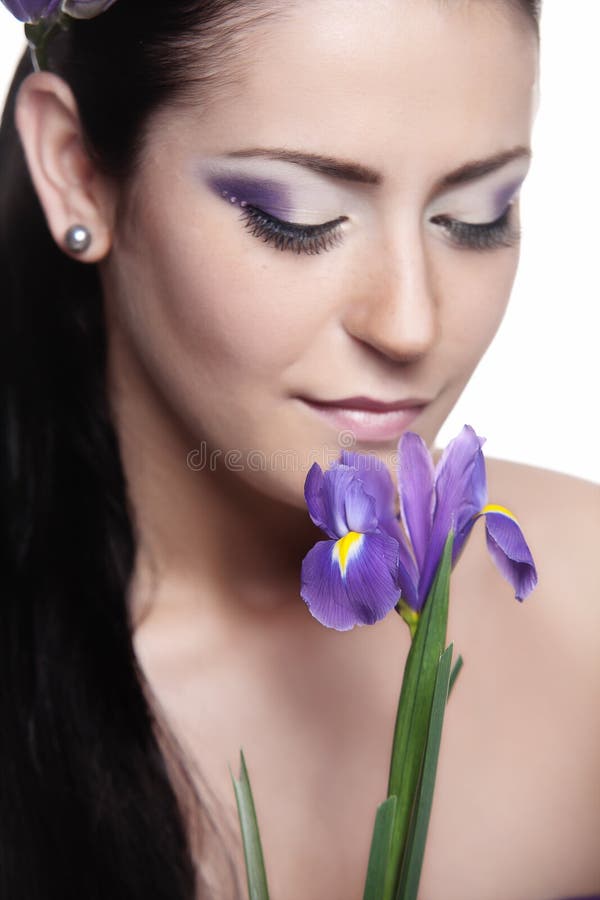 Violet beauty stock photo. Image of violet, skin, person - 19626730