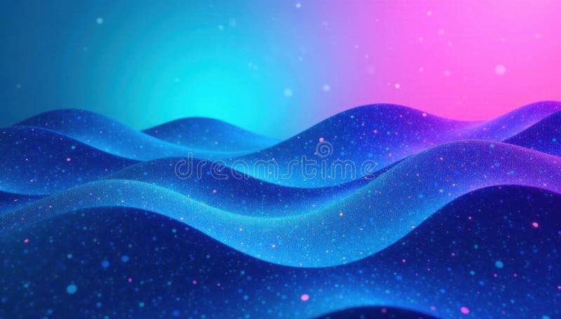 Violet Blue Gradient Noise Wave, Grainy Turquoise Backdrop Abstract ...