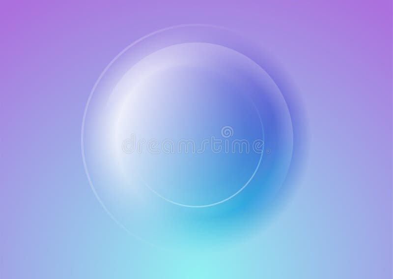Violet and Blue Smooth Circle Abstract Geometric Tech Background Stock ...