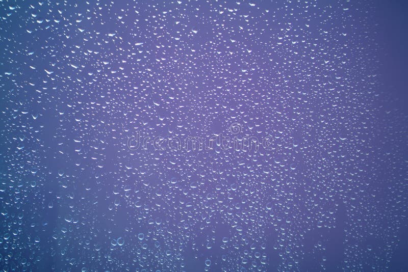 Violet Blue Water Drops Nature Texture Stock Photo - Image of clean ...