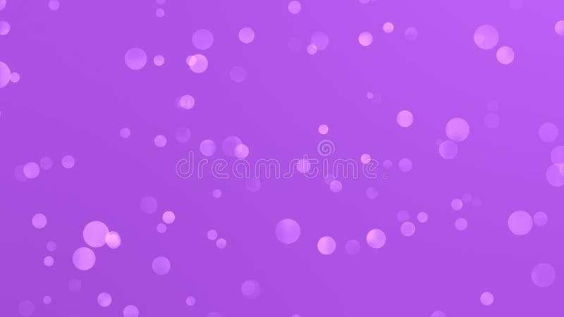 Violet Bokeh Background Loop Animation. Moving Glow Bubbles Backdrop Stock Footage - Video of ...