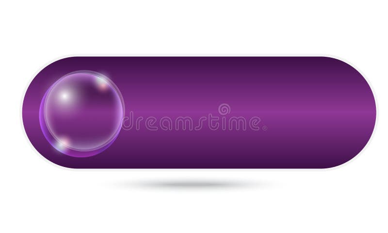 Violet box for text stock vector. Illustration of site - 33792789