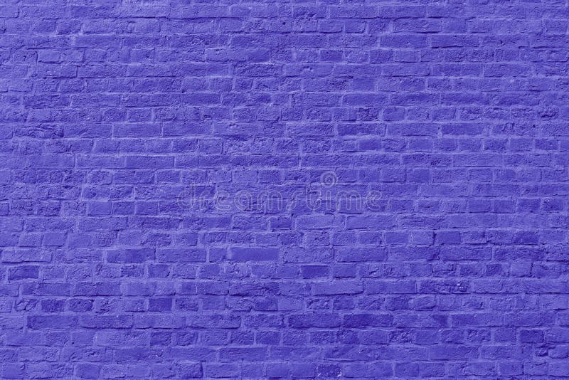 Violet Brick Building Wall. Interior of a Modern Loft Stock Image ...
