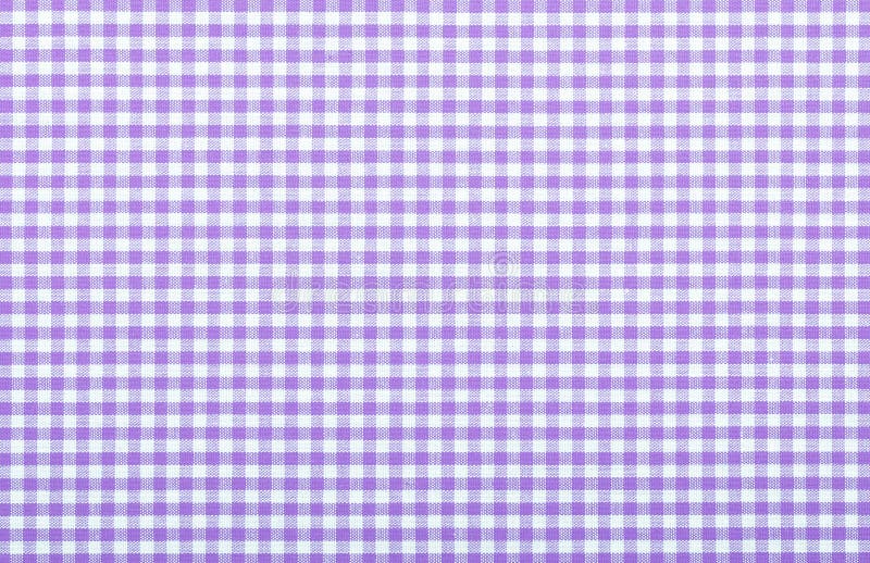 Violet checkered fabric stock image. Image of close, picnic - 29429119