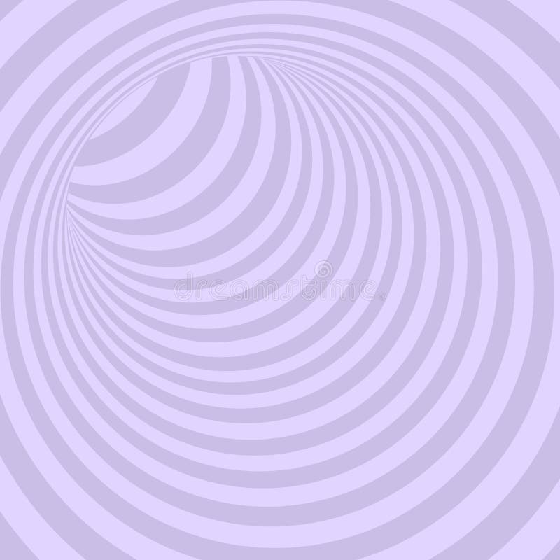 Violet Circle Striped Abstract Tunnel Stock Vector - Illustration of ...