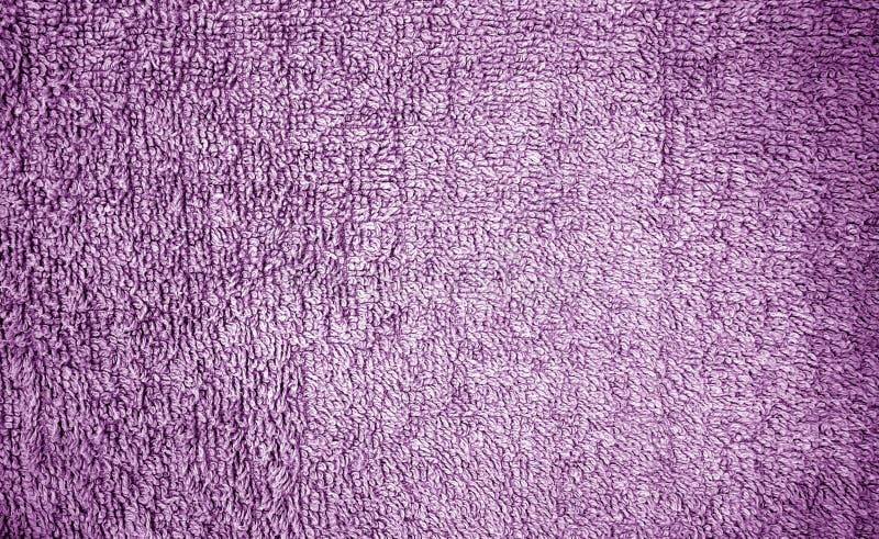 Violet Color Bath Towel Texture Stock Photo - Image of fabric, closeup ...