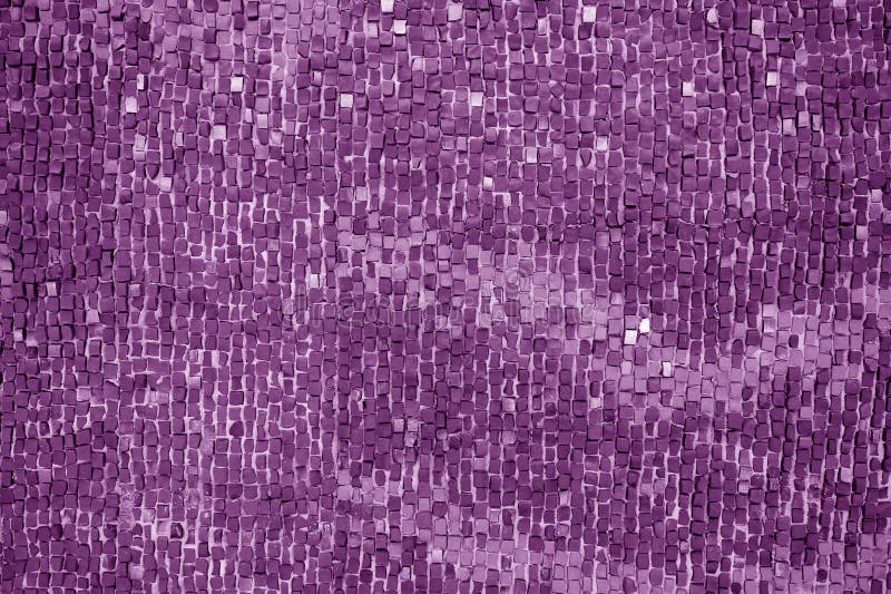 Violet Color Mosaic Wall Pattern Stock Image - Image of color ...