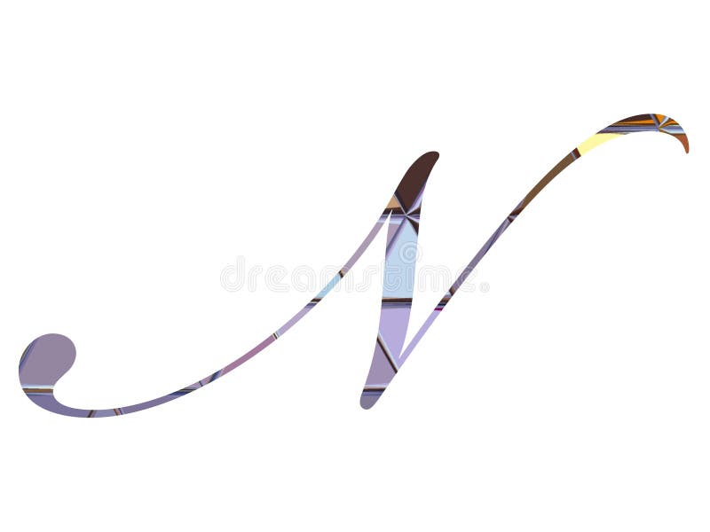Letter N Colored Logo Stock Illustrations – 457 Letter N Colored Logo ...