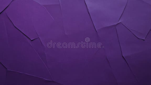 Violet Crumpled Paper Creating a Textured Background Ideal for Design ...