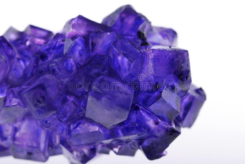 Blue crystals frame stock photo. Image of minerals, crystals - 36150482