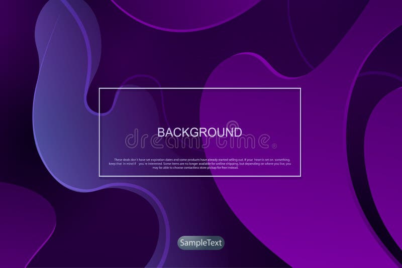 Violet Dark Background with Gradient, Abstract Oval Shapes, Subtle ...