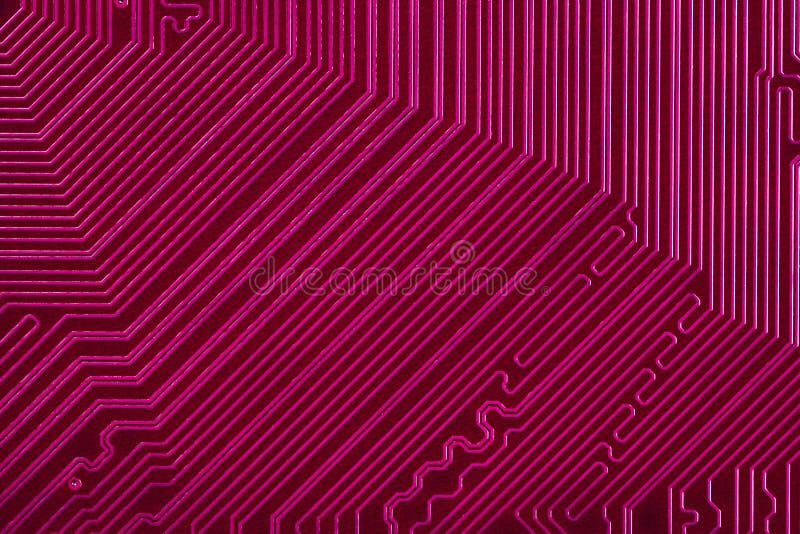 Violet Electronic Circuit Board Stock Photo - Image of computer, sound ...