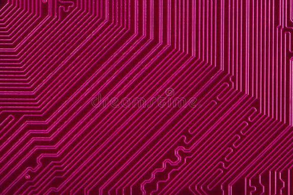 Violet Electronic Circuit Board Stock Photo - Image of computer, sound ...
