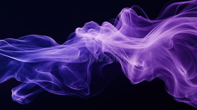 Abstract Nebula with Glowing Light Blue and Orange Hues Creates ...