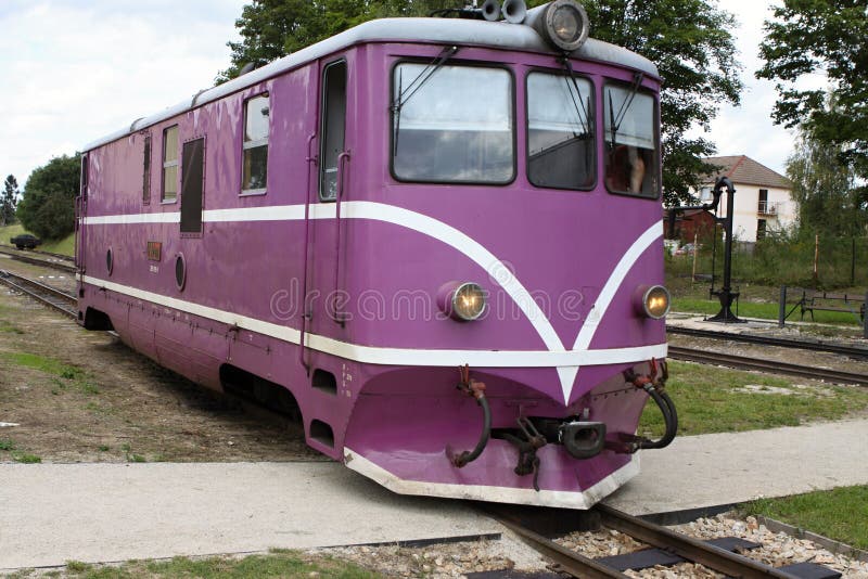 Violet Engine stock image. Image of violet, railroad - 46801547