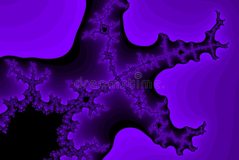 Violet fractal background stock illustration. Illustration of colour ...